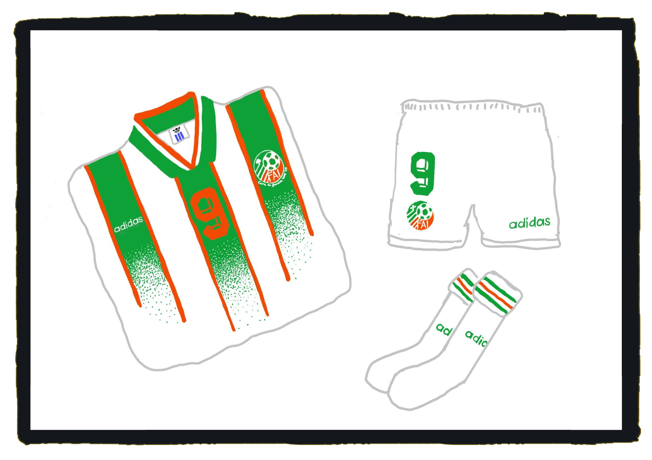 Classic Kits: That F*cking Ireland Shirt – Sartorial Soccer